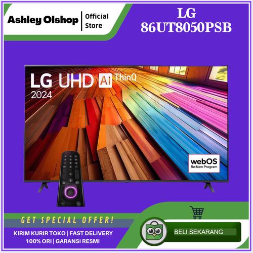 Promo TV LG 86 Inch 4K UHD LG 86UT8050PSB UHD 4K Smart TV LG UT8050 86 ...