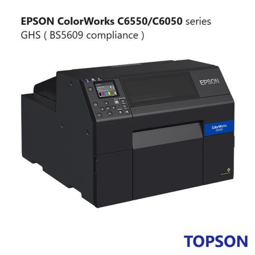 Jual Epson ColorWorks C6550A 8" Colour Label Printer with Auto-Cutter ...