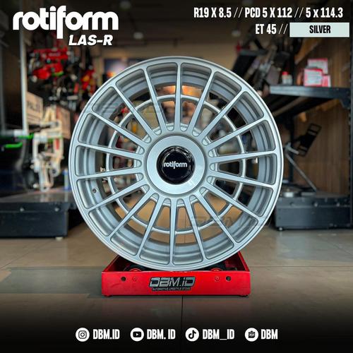 Promo Velg ROTIFORM LASR LAS-R R19 19x8.5 5x112 5x114.3 +45 Silver Dual ...