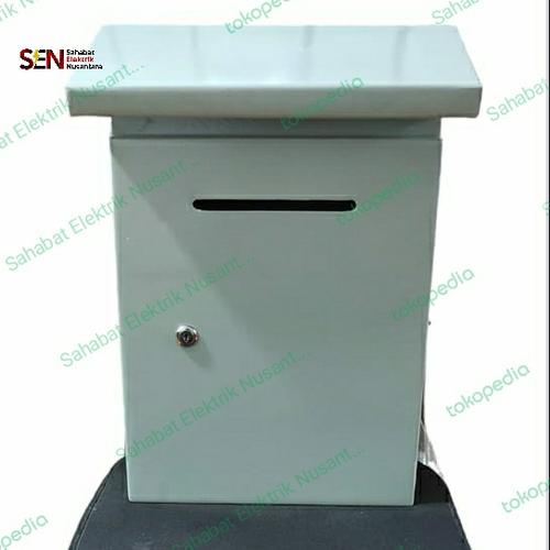 Jual Box surat kotak surat mail box outdoor besi 40x30x15 30x40x15 ...