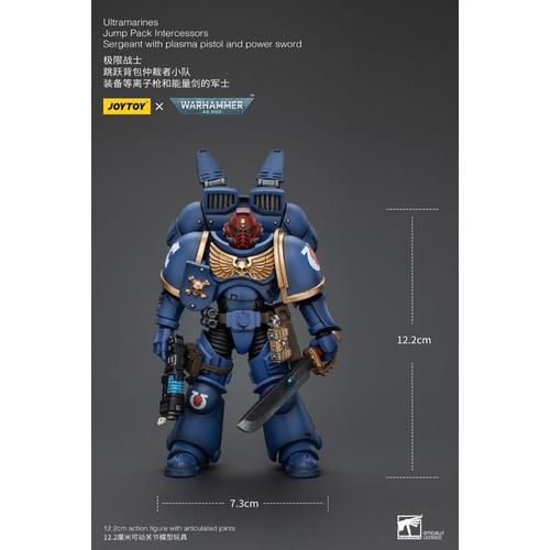 Jual JT1378 Ultramarines Jump Pack Intercessors Sergeant With Plasma ...