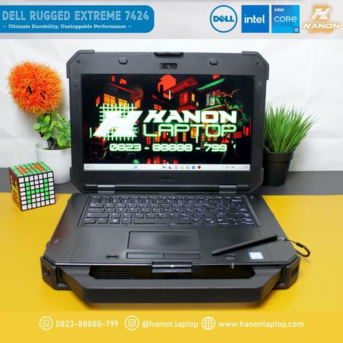 Jual Dell 7424 Rugged Extreme Outdoor Military Laptop Core i5 Ram 32 GB ...