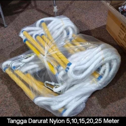 Jual Tangga Tali Darurat Nylon Tali Kapal Nilon Emergency Escape Ladder ...