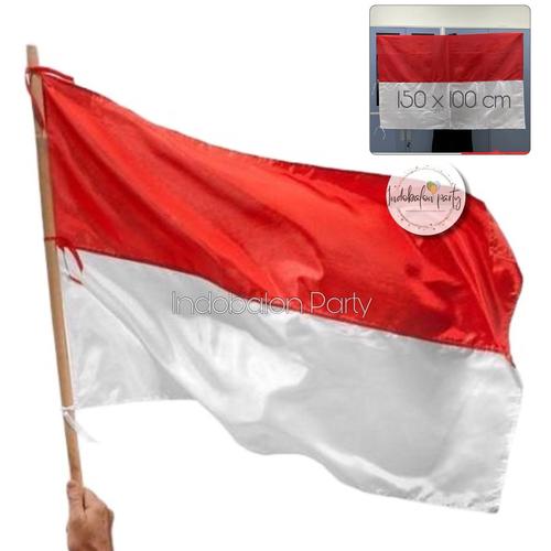 Jual [150x100cm] Bendera Merah Putih / Bendera Indonesia / Bendera MP ...
