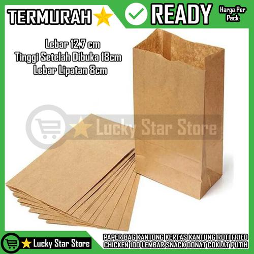 Jual GOODIE BAG KENTANG AYAM GORENG ROTI FRIED CHICKEN ISI 100 LEMBAR ...