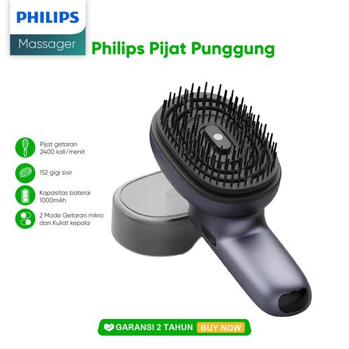 Promo Philips massage PPM1511 Head massager Essential oil massage comb ...