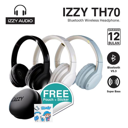 Promo Izzy New TH70 Headphone Bluetooth Wireless Stylish Sound 5.3 ...