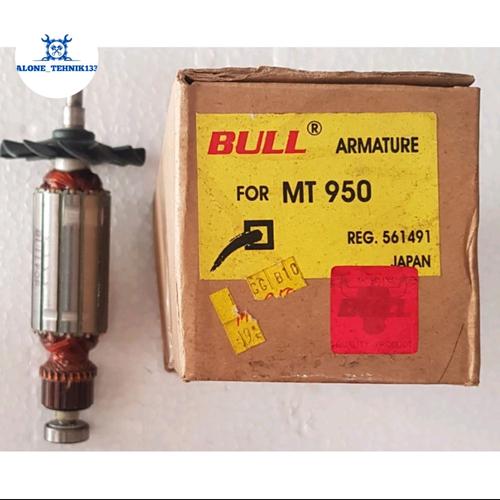 Jual ARMATURE MAKTEC MT950 ANGKER MESIN GERINDA MAKTEC MT 950 BULL ...