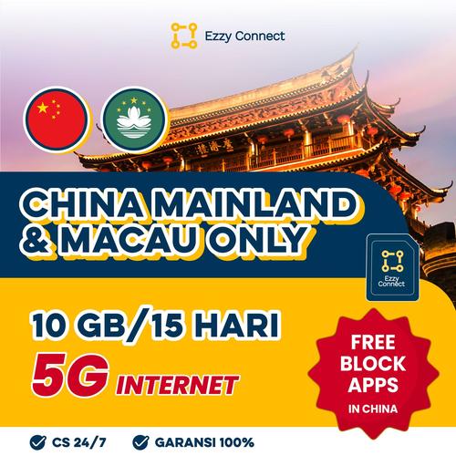 Jual Simcard China & Macau 15 Hari 10GB Anti Block Plug & Play | China Simcard Plug & Play Anti ...