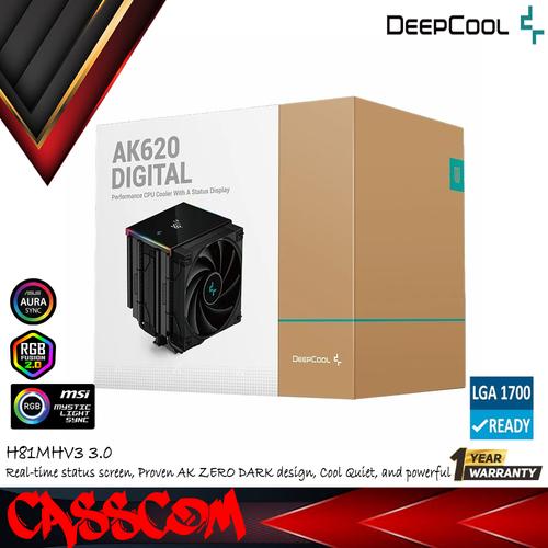 Jual DeepCool AK620 DIGITAL - Dual Tower 120mm CPU Cooler Deep Cool ...