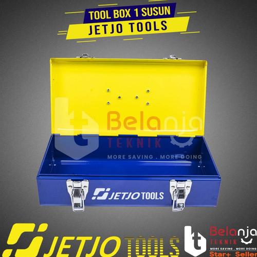 Jual Jetjo Tools Metal Toolbox 1 Susun Tool Box Besi Kotak Tempat ...
