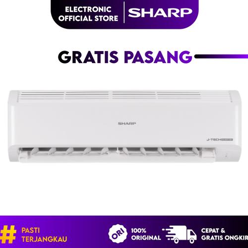Promo [ Gratis Pasang ] Ac Sharp 1 PK Ah-x10bey Split J-tech Inverter Garuda Series Low Watt ...