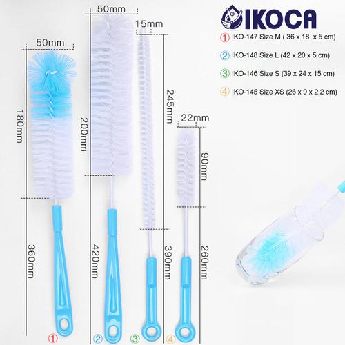 Promo IKOCA Sikat cuci Botol Sikat Tumbler Susu Kitchen Dish Brush ...
