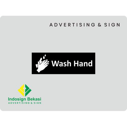 Jual Sign Akrilik Wash Hand | Sign Board Akrilik - Kab. Bekasi ...