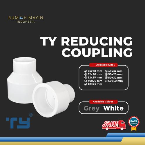 Jual TY Reducing Coupling / Reducer / Vlok sok Pipa Pipe U – PVC by 3 ...