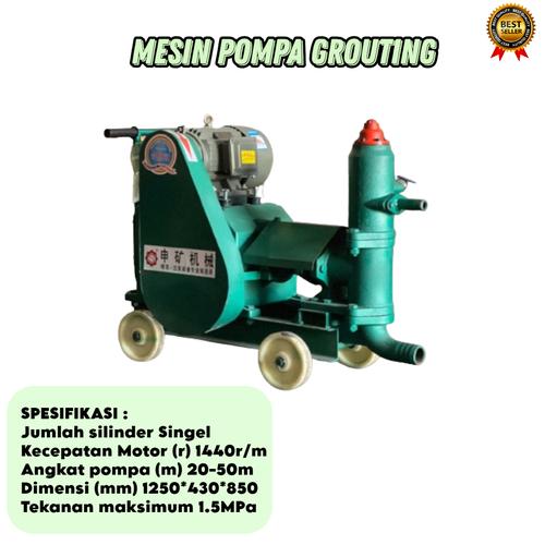 Jual Mesin Pompa Mortal Semen Benton Portable/Mesin Pompa Grouting ...