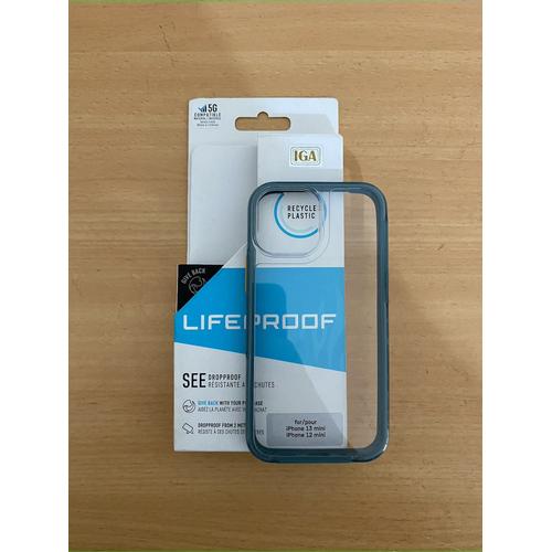 Promo Defect Casing iPhone 13 Mini LifeProof SEE Case - Zeal Grey ...