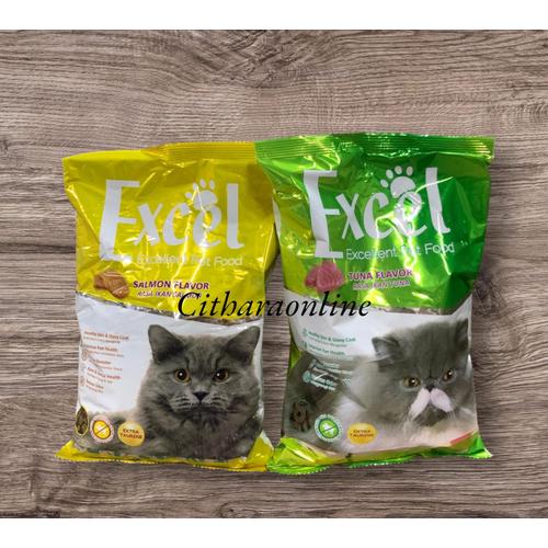 Jual EXCEL FRESHPACK HIJAU & KUNING 500GR - Makanan Pakan Kucing Kering ...
