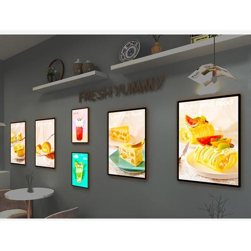 Promo Led Slim Light Box 50x70 Ready 3 Colours For Wall Mount // Menu ...