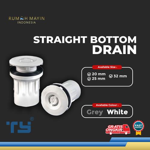 Jual TY Straight Drainage / Bottom Drain Pipa Pipe U – PVC by 3 Pawns ...