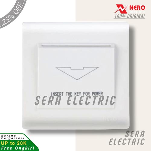 Promo NERO Saklar Kartu Hotel CASA F16CAH ( RFID ) White Series ...