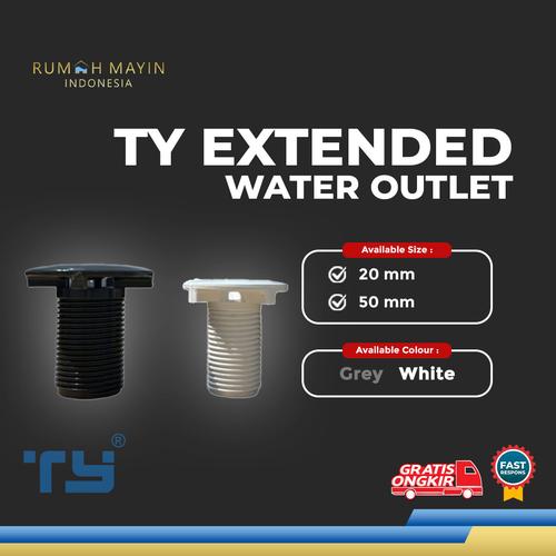 Jual TY Extended Water Outlet Pipa Pipe/Bottom Drain Drat Extended U ...