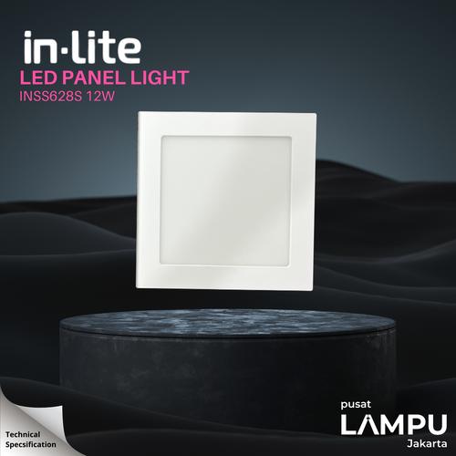 Jual INLITE Led Panel Outbow Kotak 12watt LED 220V 220volt 12W square ...