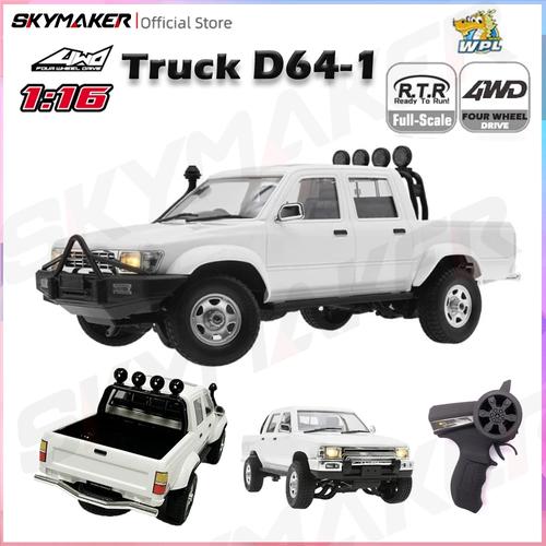 Jual WPL D64-1 TOYOTA HILUX 4WD RTR full propo rc crawler adventure rc ...
