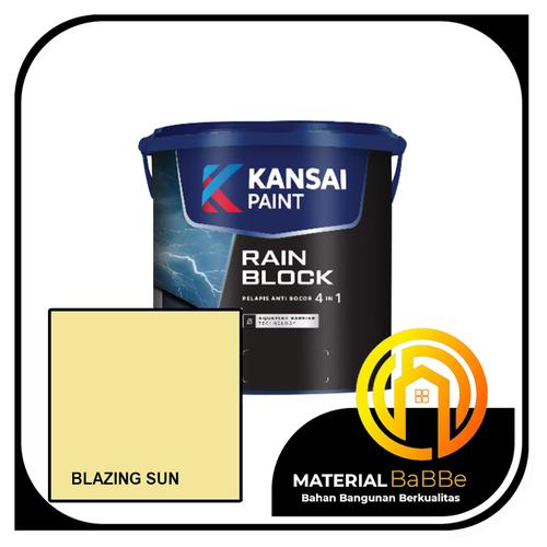 Jual Kansai Paint Rain Block 4 in 1 Blazing Sun 5 Kg | Cat Pelapis Anti ...