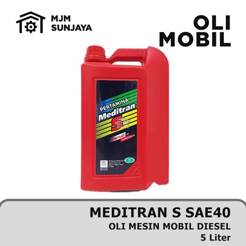 Jual Oli Pertamina Meditran S 5 Liter S40 SAE40 Diesel Solar 5Liter ...