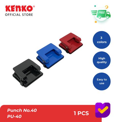 Jual KENKO PUNCH / PEMBOLONG KERTAS NO.40 - Merah - Jakarta Utara ...