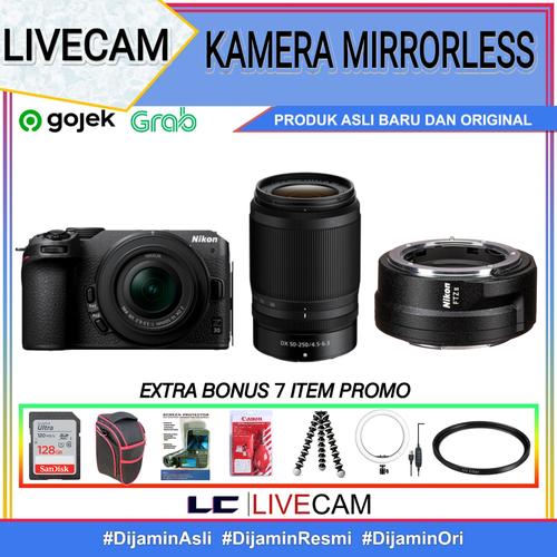 Jual NIKON Z30 KIT NIKKOR Z DX 16-50MM / KAMERA NIKON Z 30 KIT 16-50MM Z30 FTZ II - BODY + FTZ ...