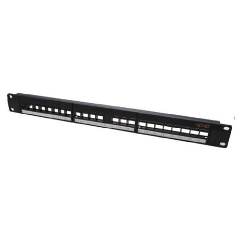 Jual NVL-PP-024 NETVIEL UTP DISCRETE patch panel unloaded fits up to 24 ...