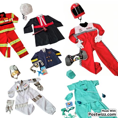 Jual Costume Profesi Anak – Kostum damkar dokter / Tata Edutoys - Air ...