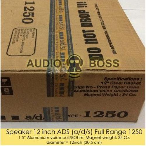 Jual Speaker ADS 12 inch Full Range 1250 - Speaker ADS Full Range 12 inch - Jakarta Barat ...