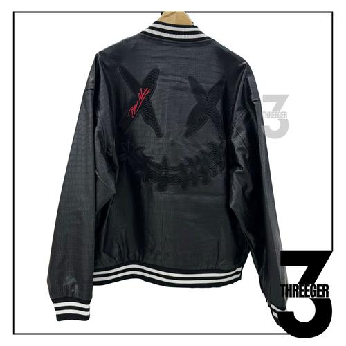 Jual RIC Ricky Is Clown Black Mamba Varsity Jacket Black Original ...