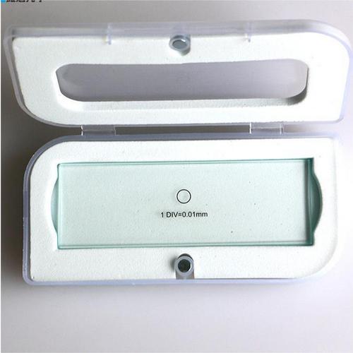 Jual Lensa Mikroskop / Mikroskop Objektif Mikrometer Slide Glass 0.01mm ...