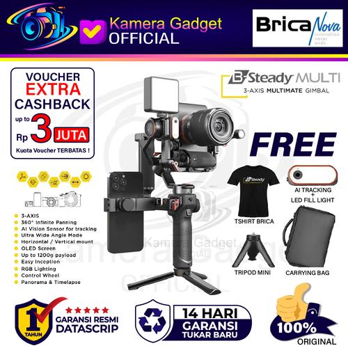 Promo Brica B-Steady Multimate 3-Axis Gimbal Camera DSLR/Brica BSteady ...