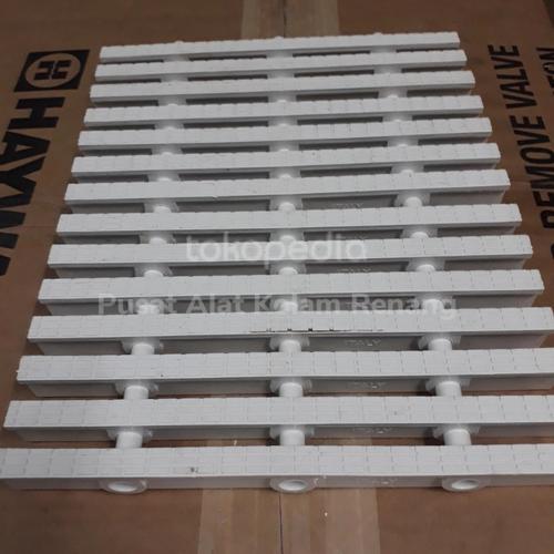 Jual Grill Overflow Kolam Renang Lebar 25 cm - Grill Putih Model 3 Pin ...