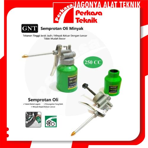 Jual Oil Can 250cc GNT Tabung Kaleng Besi Semprotan Pelumas Oli 250ml ...