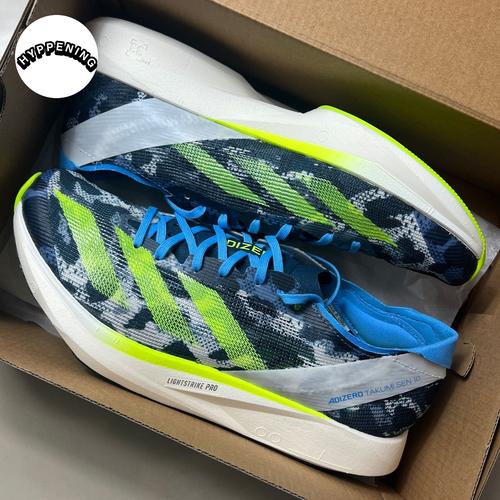 Jual ADIDAS ADIZERO TAKUMI SEN 10 ROAD TO RECORDS LUCID LEMON BLUE ...