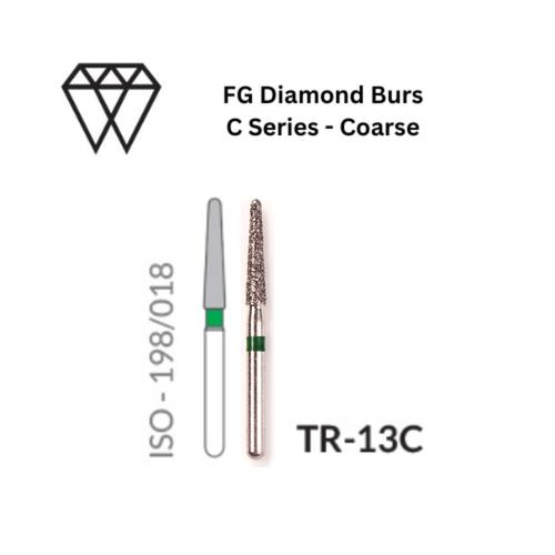 Jual Dental Diamond Burs C Series ( Coarse ) Mata Bur Highspeed PreciDent - TR-62C - Kota ...