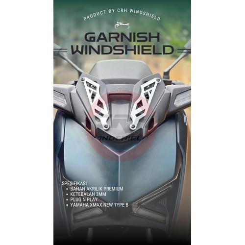 Jual Garnis | Garnish Windshield Yamaha Xmax New Connected | Garnis ...