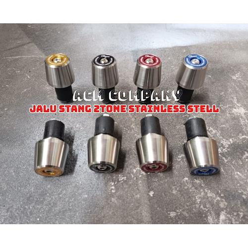 Jual Jalu Stang Stainless Universal TWO TONE - Hitam - Jakarta Barat ...