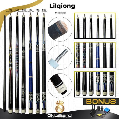 Jual Lilqiong / LS HT8-M Series Cue Stick Billiard Carbon Play 12.5mm ...