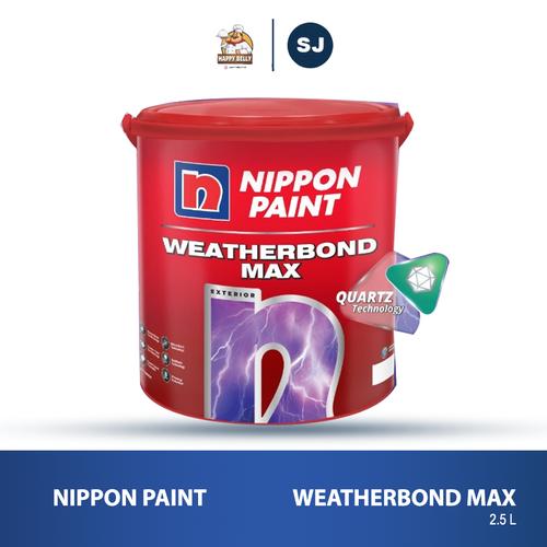 Jual NIPPON WEATHERBOND MAX (TINTING) -2.5L- CAT PREMIUM EKSTERIOR ...