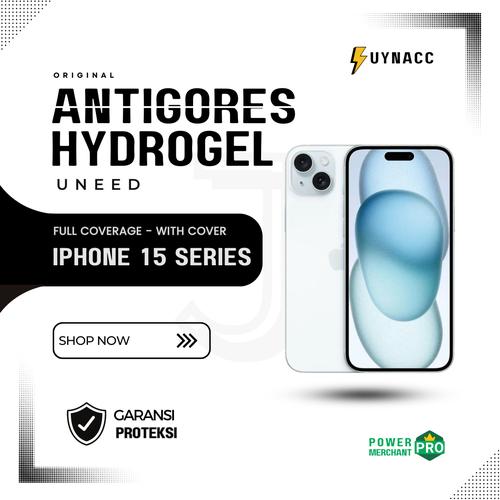 Jual ANTIGORES HYDROGEL IPHONE 15 PRO MAX PLUS FULL SCREEN PROTECTION ...