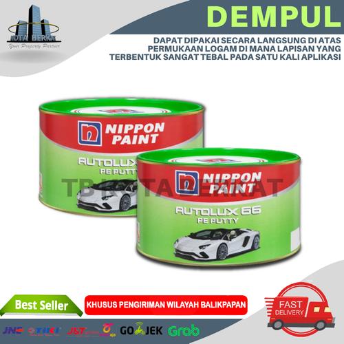 Jual DEMPUL NIPPON PAINT / DEMPUL AUTOLUX 66 PE PUTTY - 1 KG - Kota ...