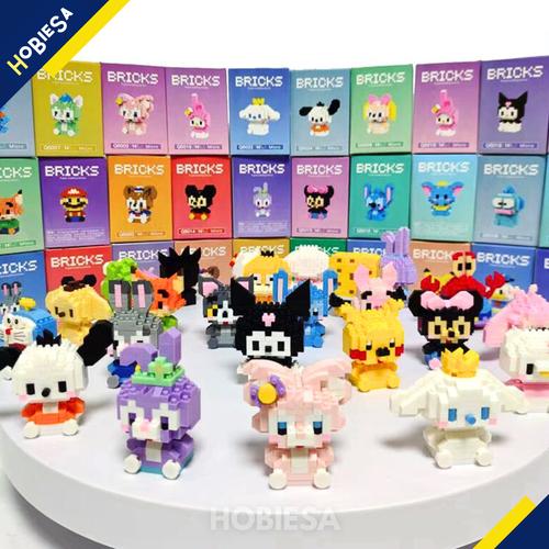 Jual Bricks Zhiduopin Mainan Bongkar Pasang Karakter Lucu Anak Mikro ...