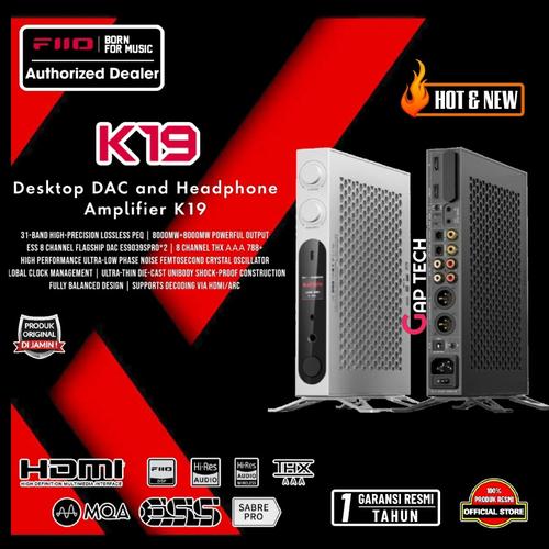 Jual Fiio K19 / K 19 Premium Hi-Res Desktop DAC and Headphone Amplifier ...